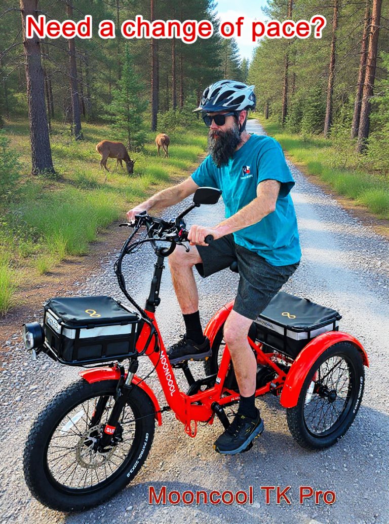 Mooncool E-trikes and E-bikes