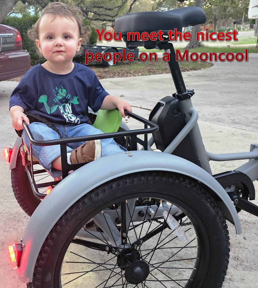 Mooncool E-trikes and E-bikes